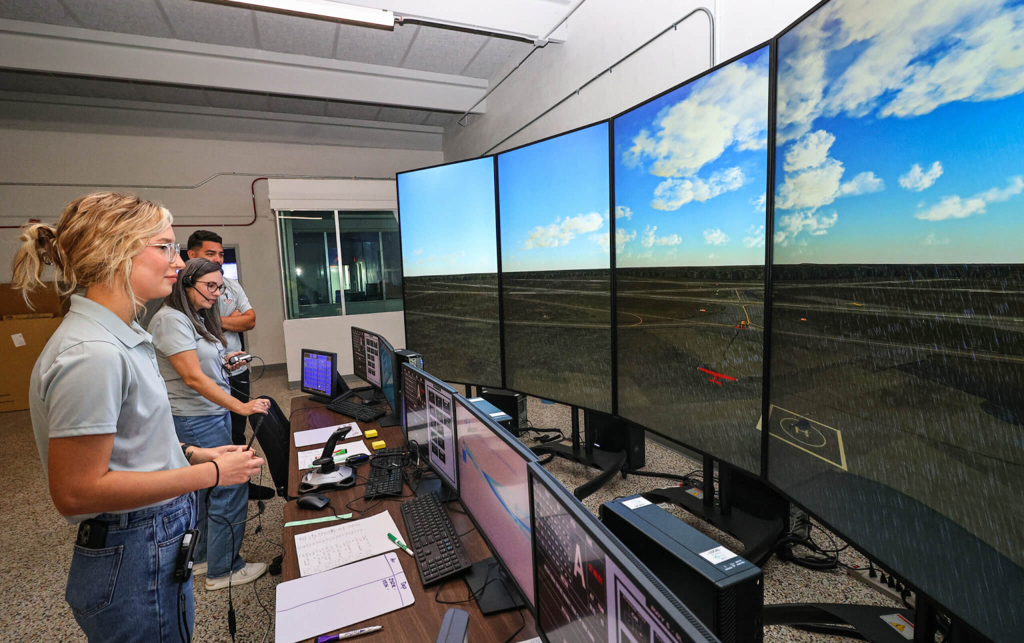 New Simulators Preparing PCPS Students for High-Demand Air Traffic ...