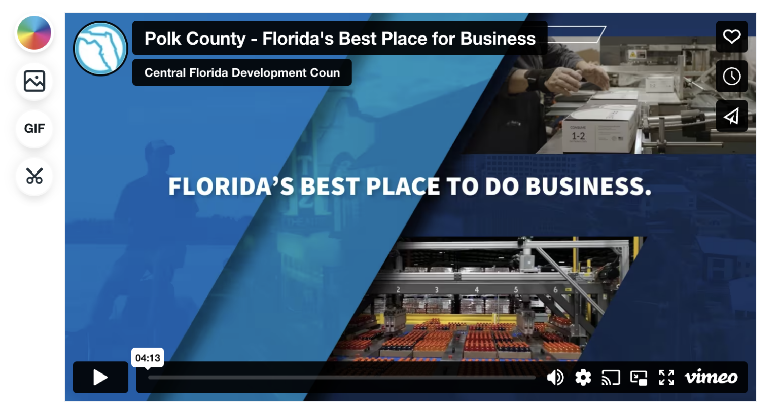 The CFDC Launches New Polk County Overview Video | Central Florida Development Council